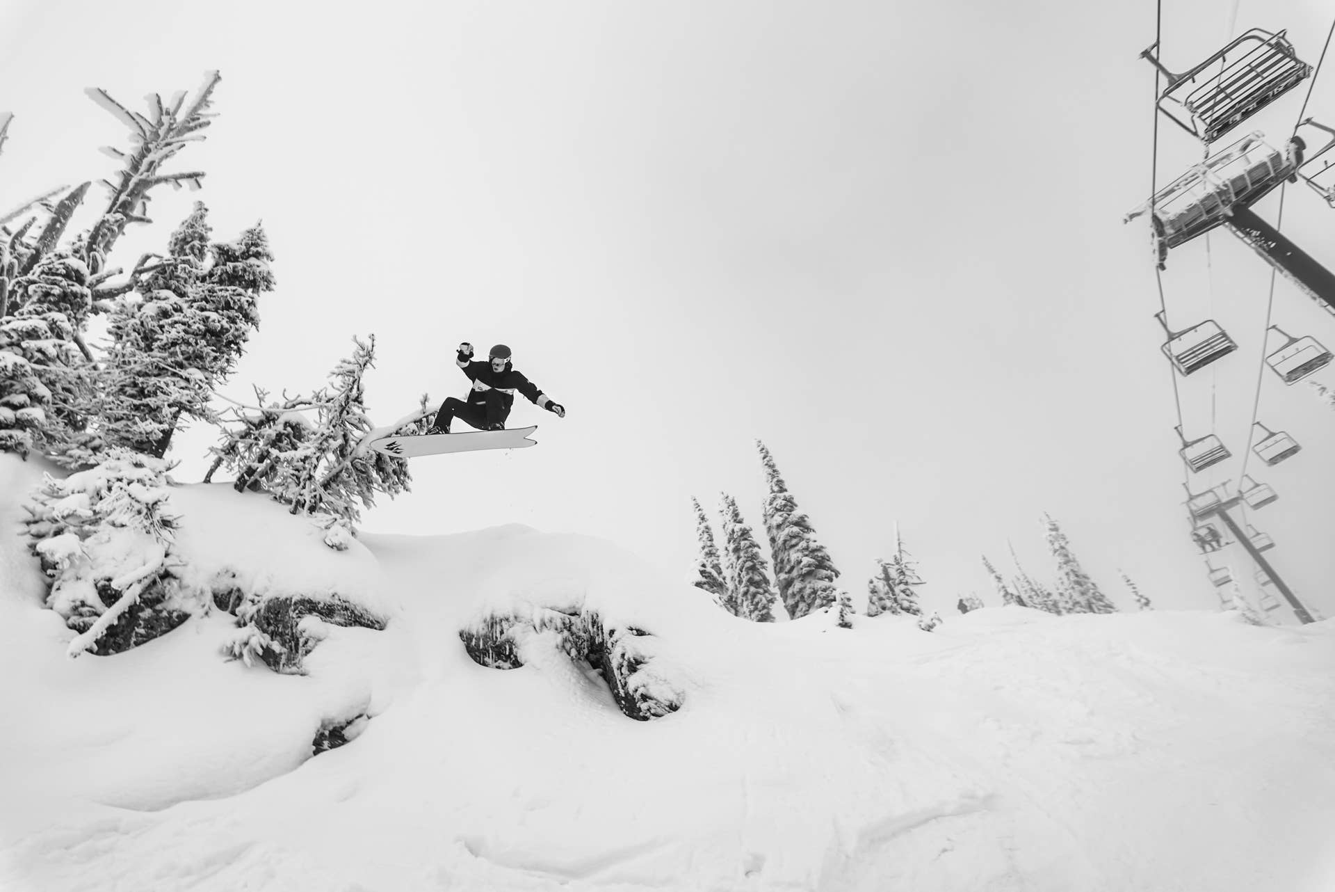 Montana Hit With Late Season Snowfall - Snowboarder