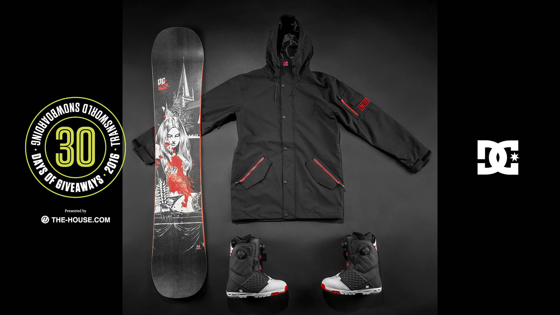 DC snowboards - Snowboarder