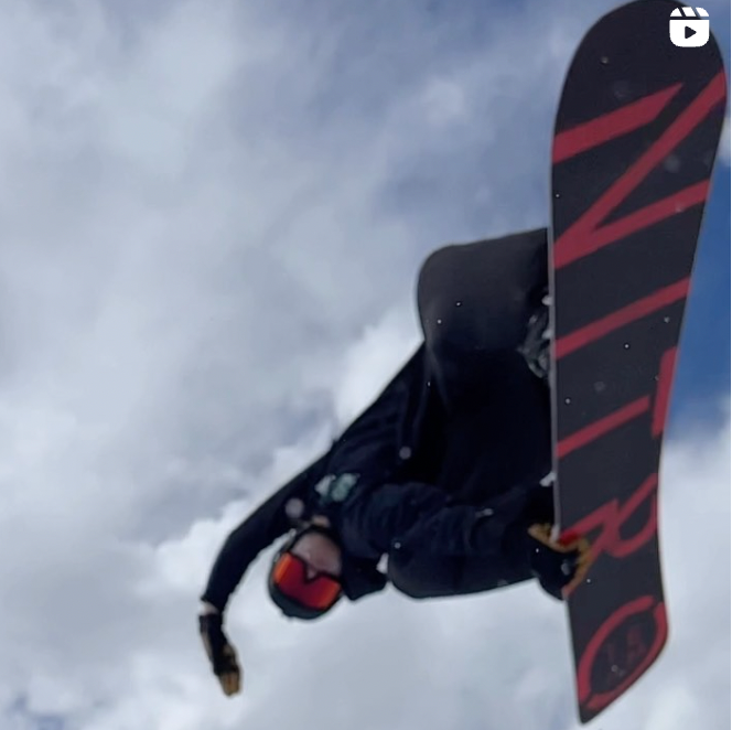 Grin and Grab It: Halfpipe Pro Flawlessly Executes the Perfect Grab