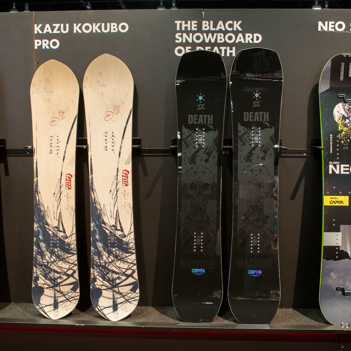 All Black Snowboard
