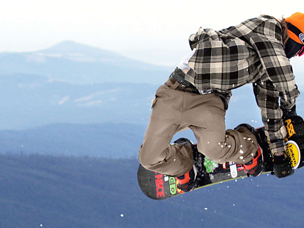 method snowboard grab