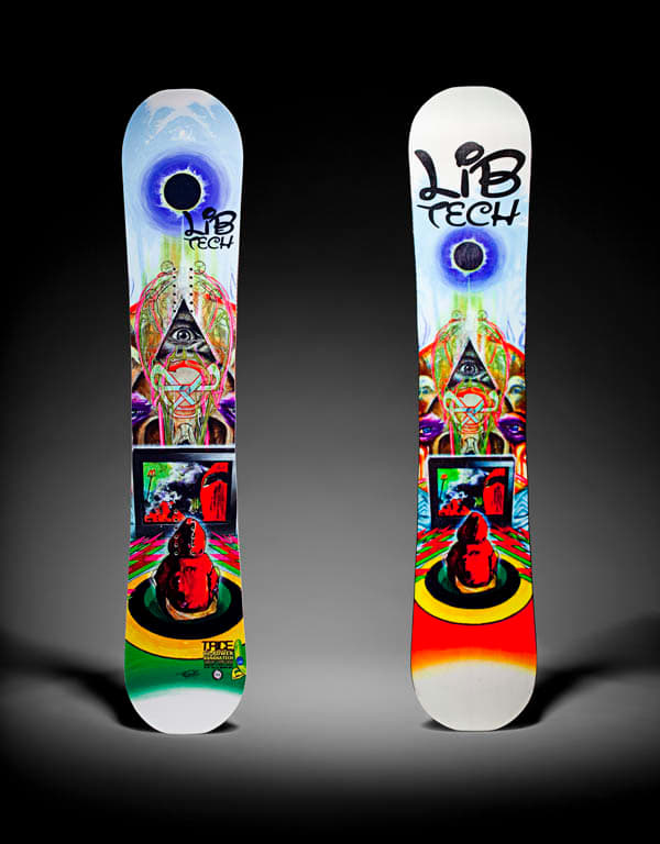 Good Wood Snowboard Test 2011 Lib Tech T.Rice Pro - Snowboarder