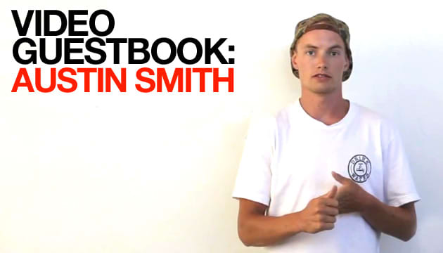 Video Guestbook: Austin Smith