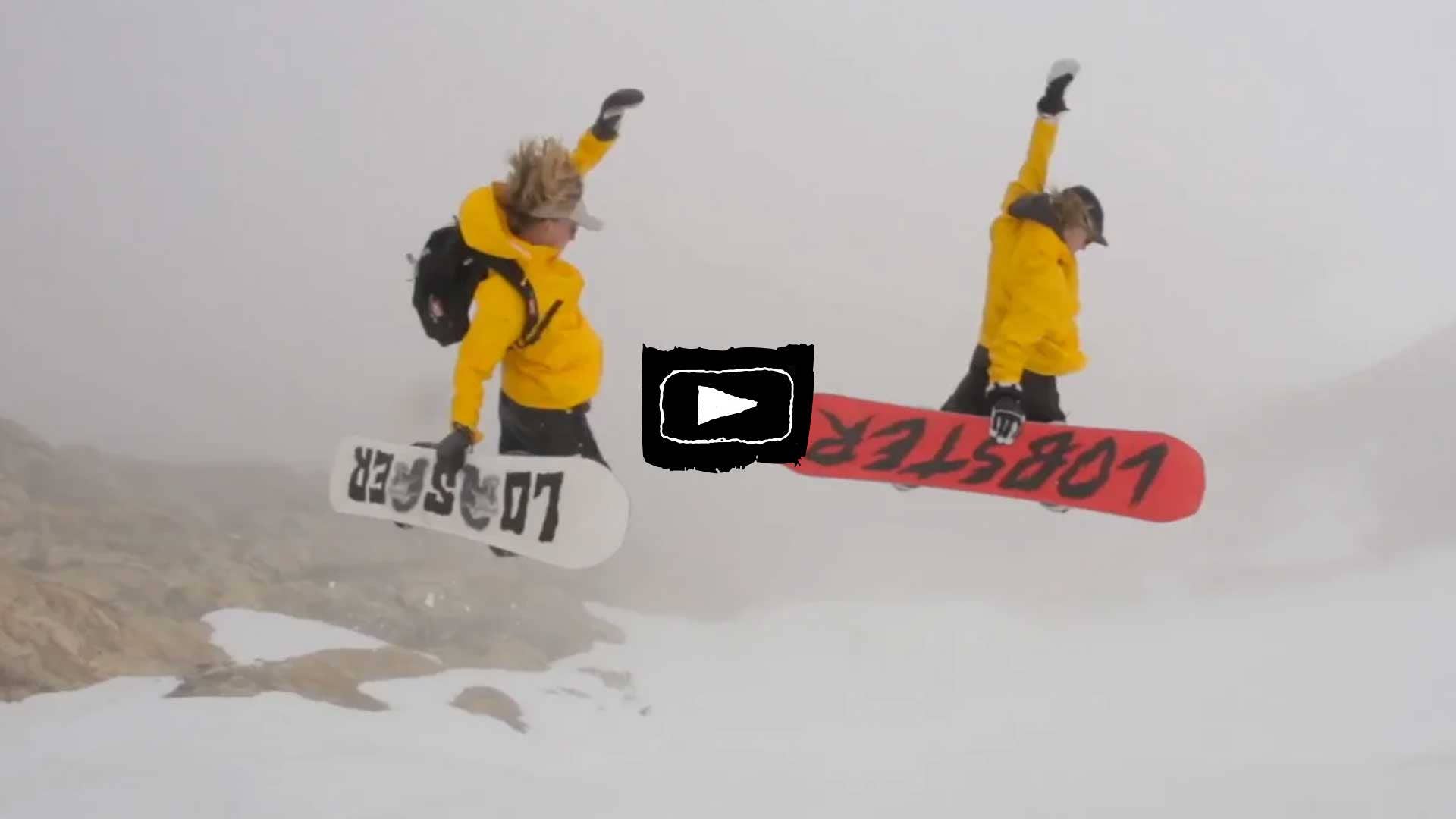 Synchronized Snowboarding at Fonna—Fridtjof and Friends