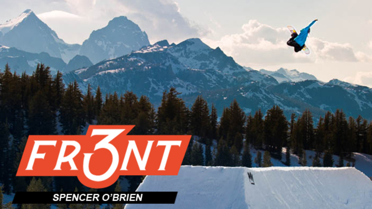 Front 3 with Spencer O'Brien
