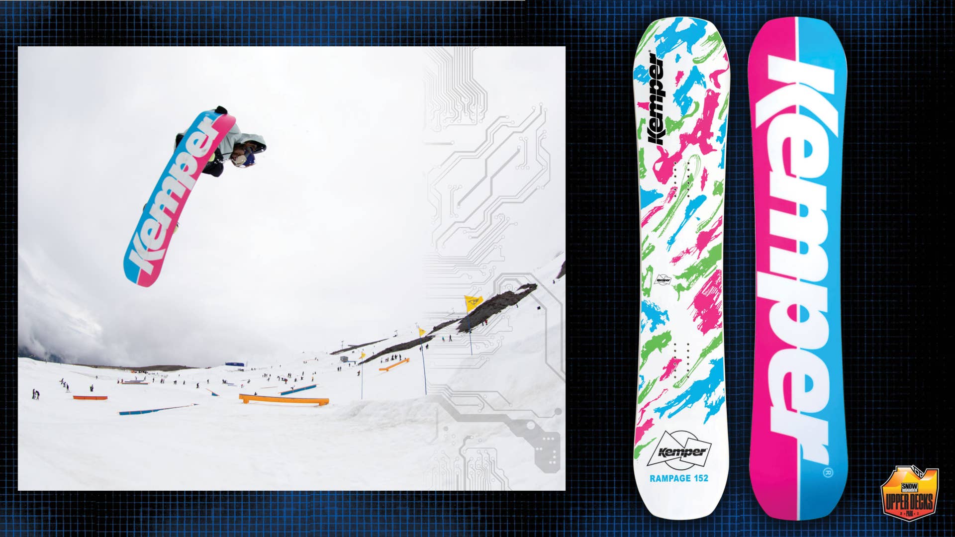 2021 Upper Decks Park Boards: Kemper Rampage 1989/90