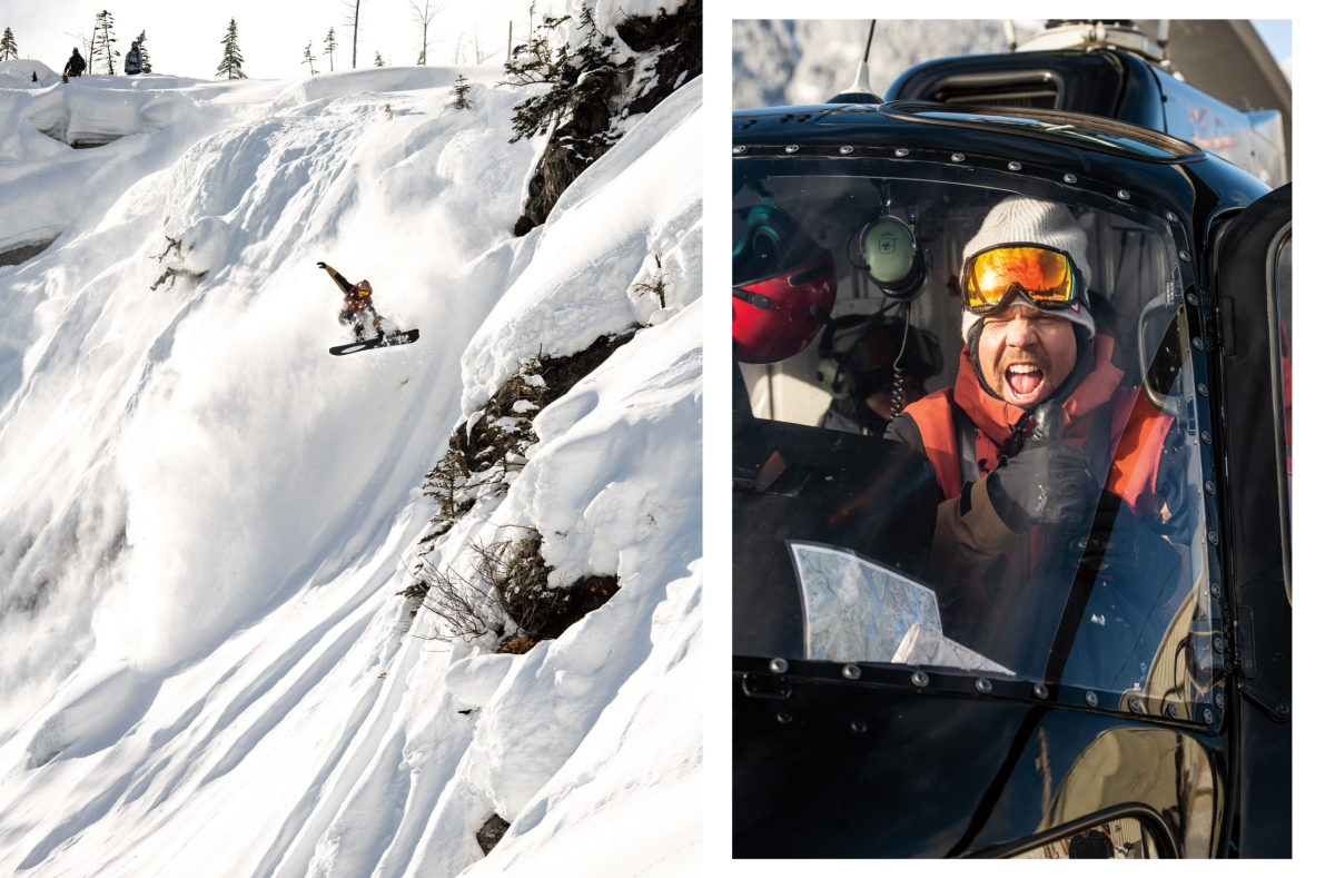 Stellar Heli with Travis Rice, Austen Sweetin, Robin Van Gyn, and Blair ...