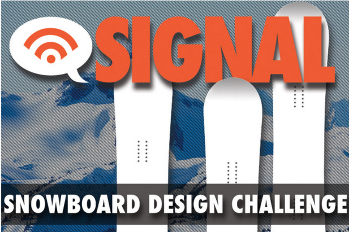 Signal and Talenthouse announce snowboard design contest | TransWorld ...