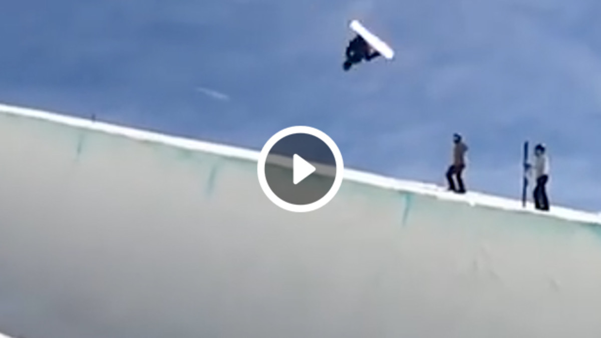 Shaun White Crash Video—62 Stitches Needed After Fall in New Zealand