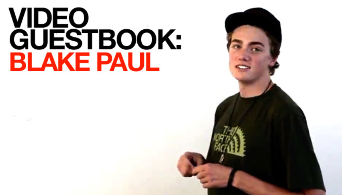 Video Guestbook: Blake Paul