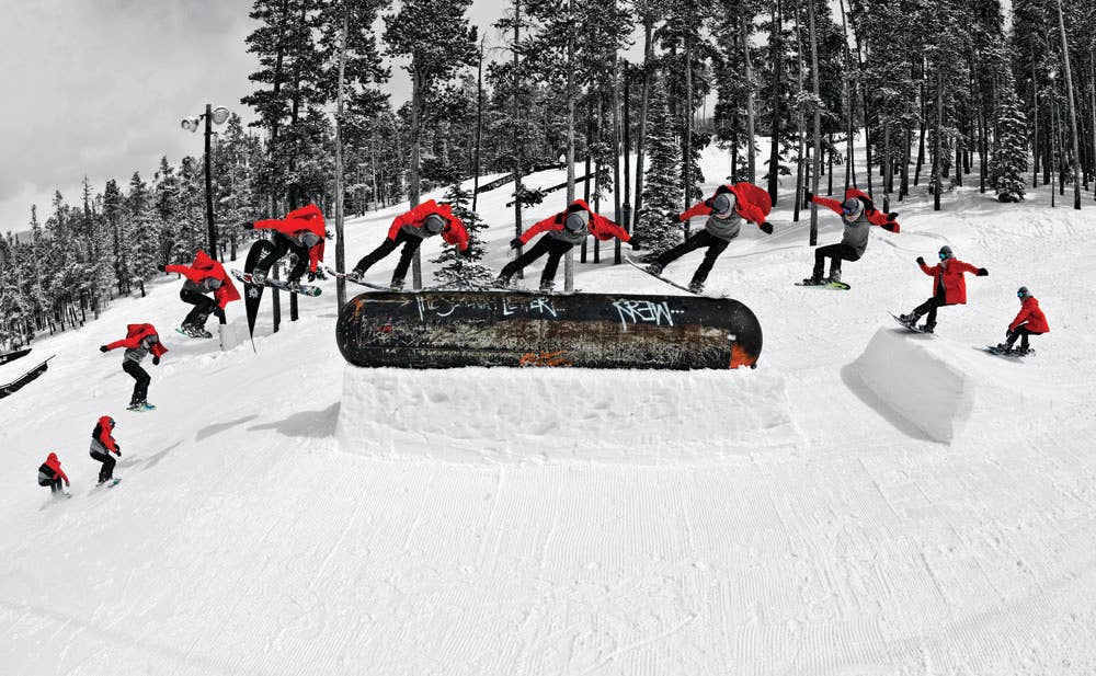 How To Snowboard: Frontside 180 Switch Tailpress With Darrell Mathes ...