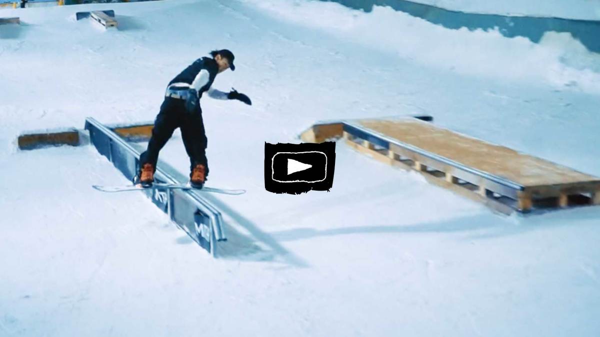 Ice Box Snowboarding in Japan—Dirty Pimp Takes It Indoors