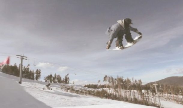 RK1 snowboarding - Colorado - Snowboarder