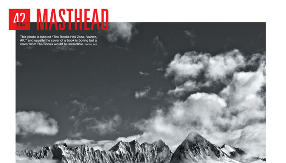 Masthead - Issue 25.6 January 2013