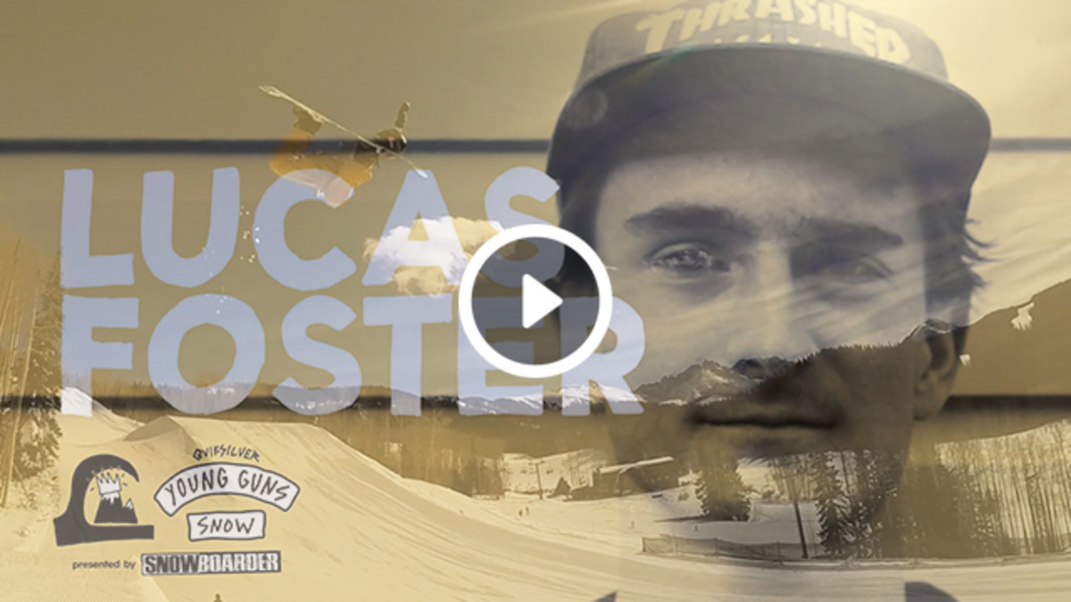 Quiksilver Young Guns Snow Winner 2017 - Lucas Foster Interview ...