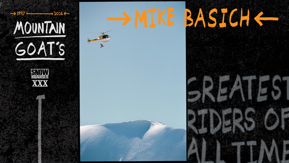 Mountain GOAT: Mike Basich, The Most Famous Selfie in Snowboarding