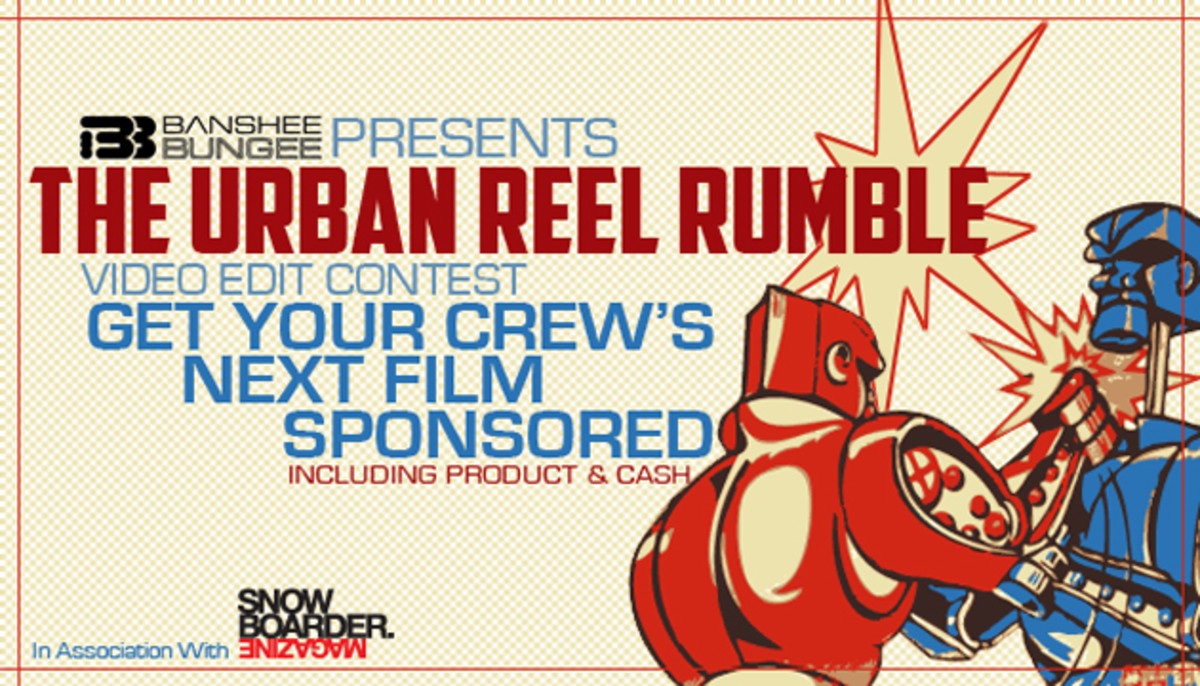 Banshee Bungee Presents The Urban Reel Rumble Video Contest - Snowboarder