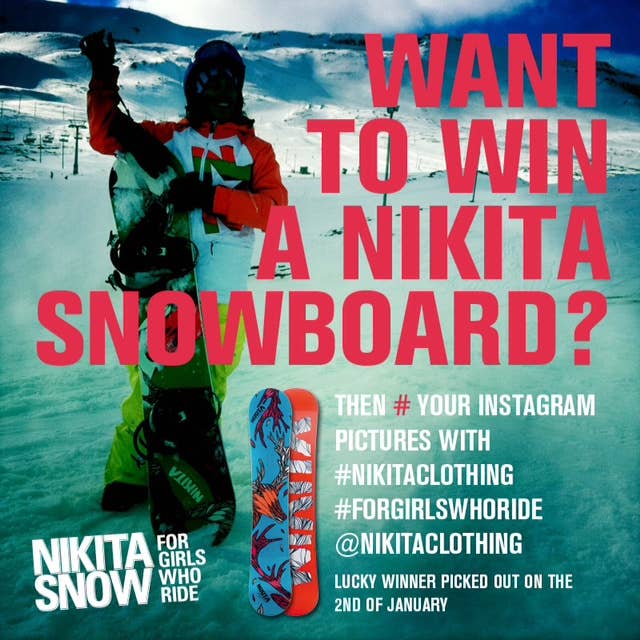 WIN NIKITA SNOWBOARD!!