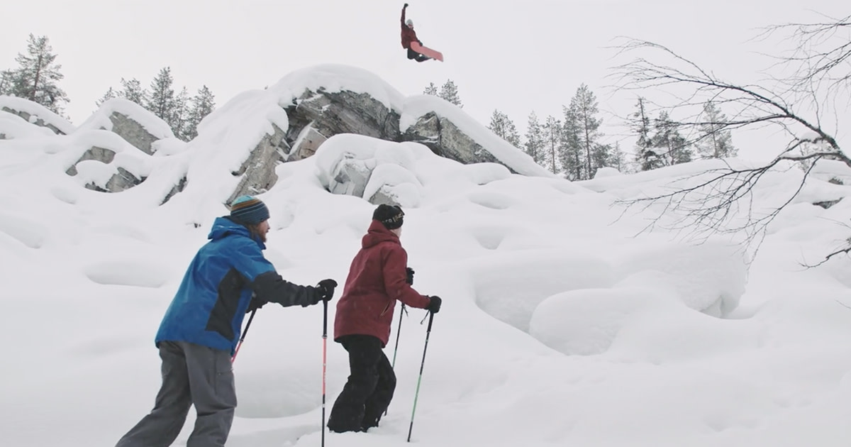 Antti Autti's Day Off at Pyhä Ski Resort