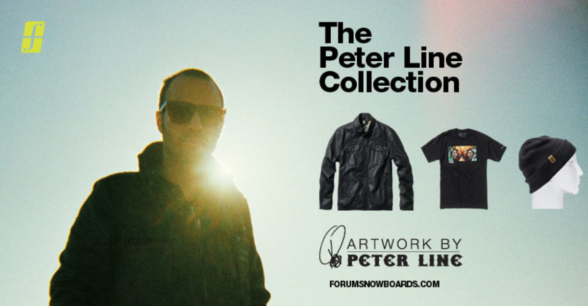 Forum Releases The Peter Line Collection | TransWorld SNOWboarding