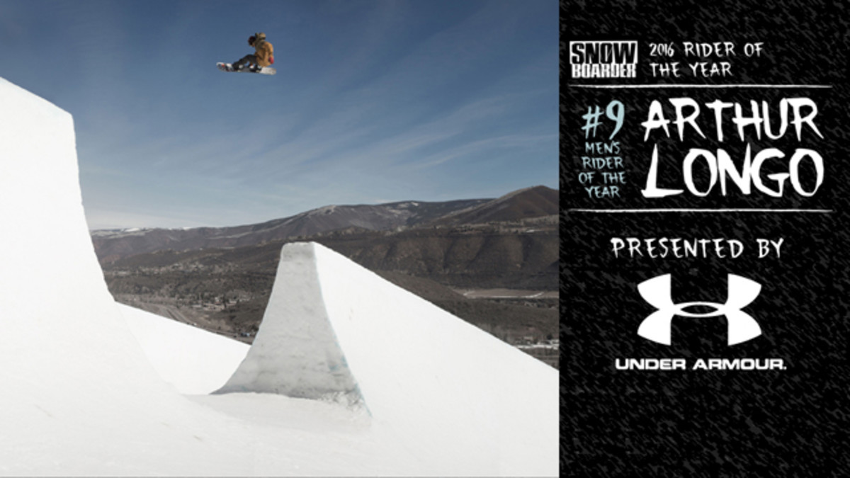 SNOWBOARDER Rider of the Year 2016: #9 - Arthur Longo