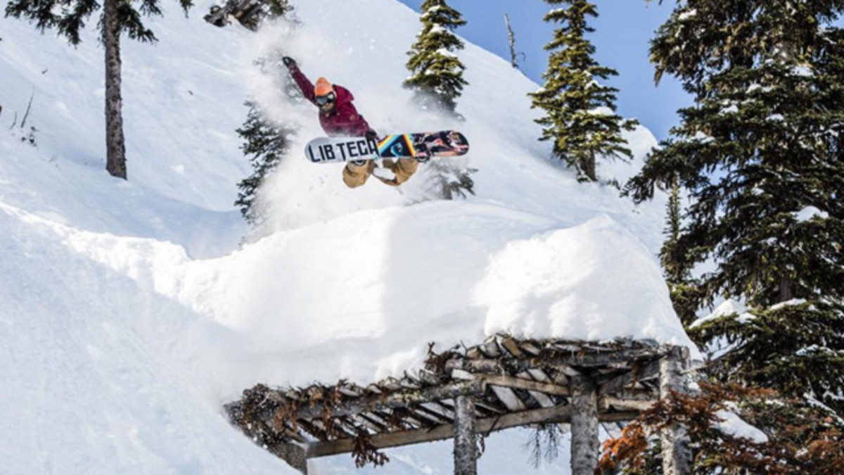 Travis Rice POV Run at Baldface