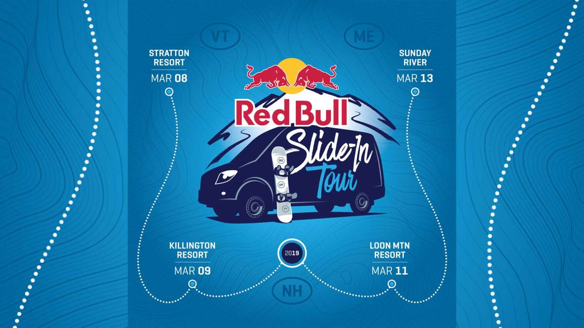 Red Bull Slide-In Tour Kicks Off March 8th at Stratton Resort!