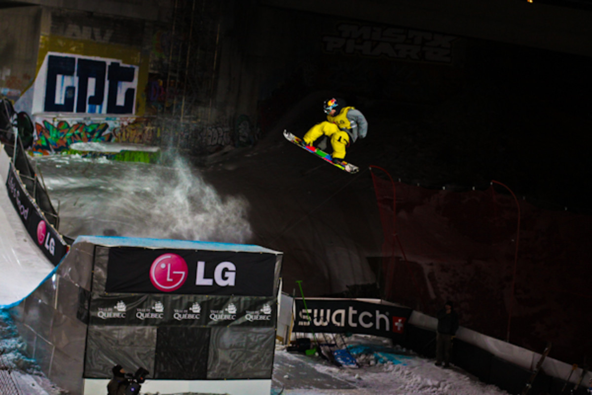 Seb Toots wins the 2011 World Cup of Big Air in Quebec City