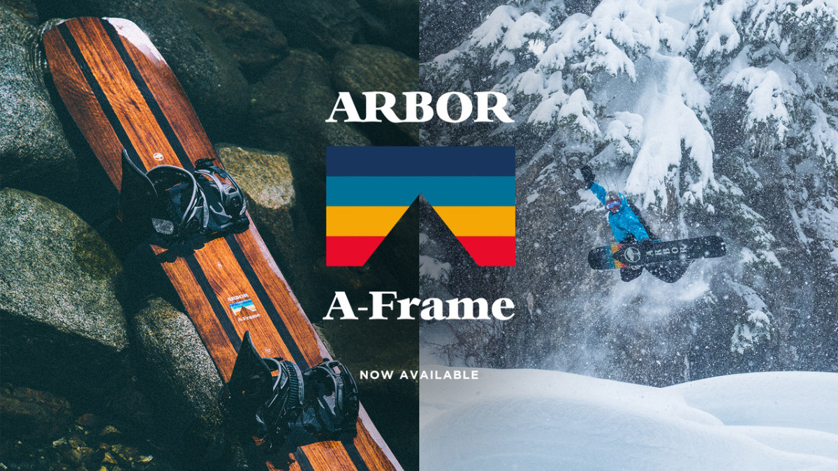 Arbor Snowboards Reintroduces the A-Frame - Snowboarder