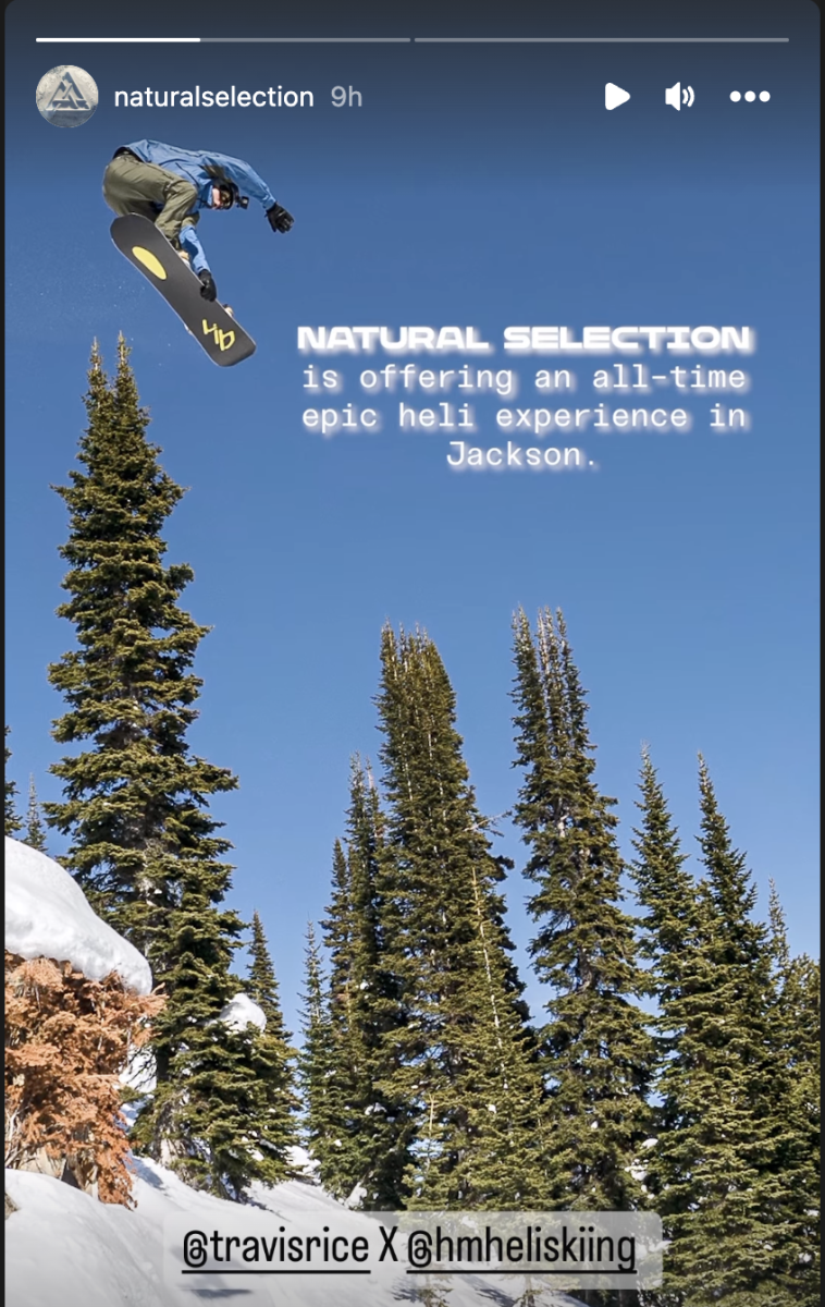 Natural Selection Tour Offering Helicopter Ride with Travis Rice ...