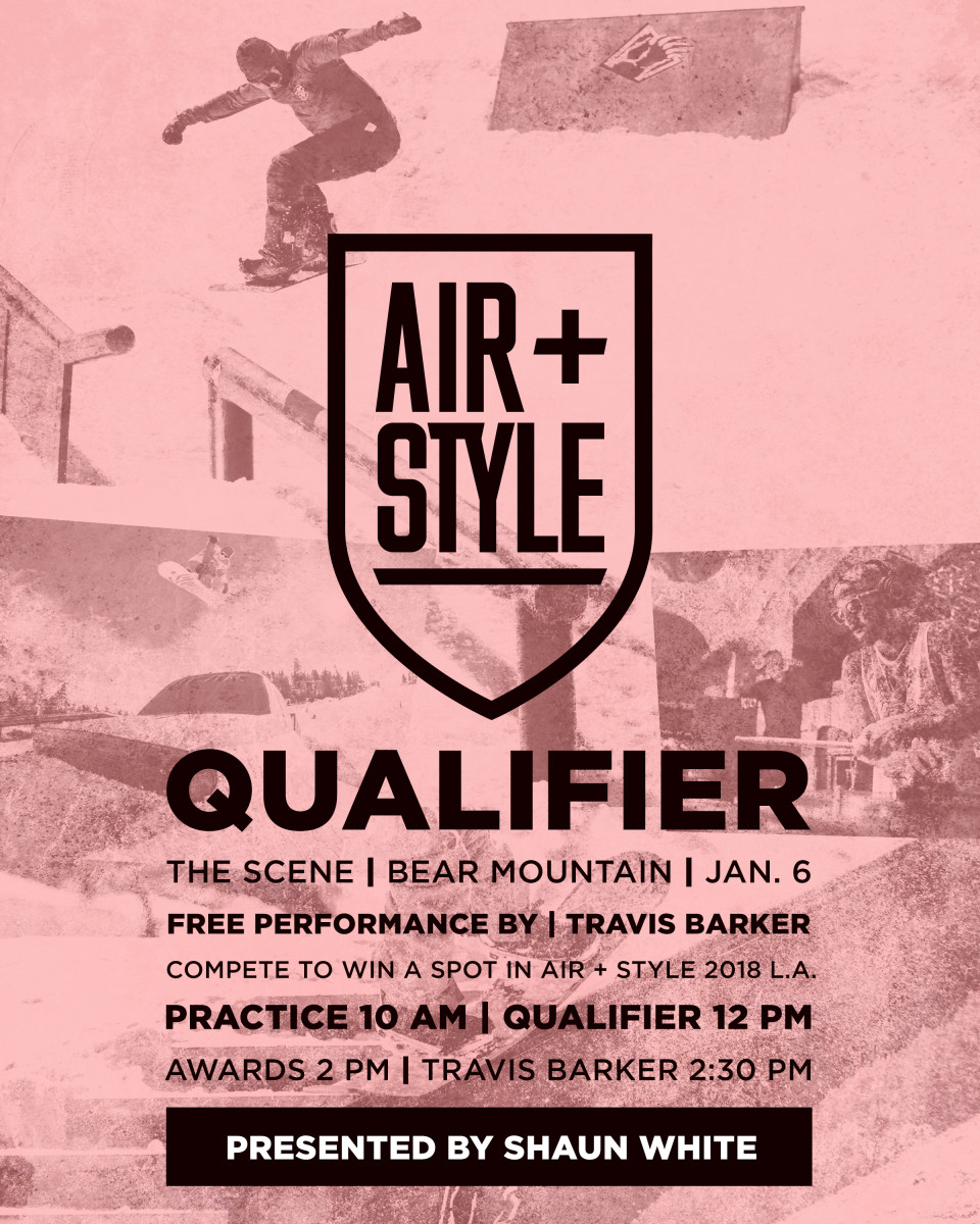 Bear Mountain Hosts Shaun White and Air + Style LA Qualifier This Weekend