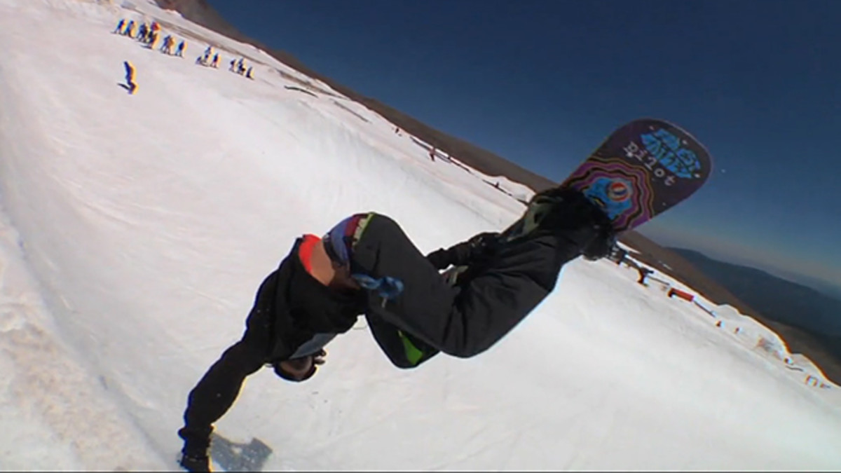 Alex Lopez at Mt. Hood