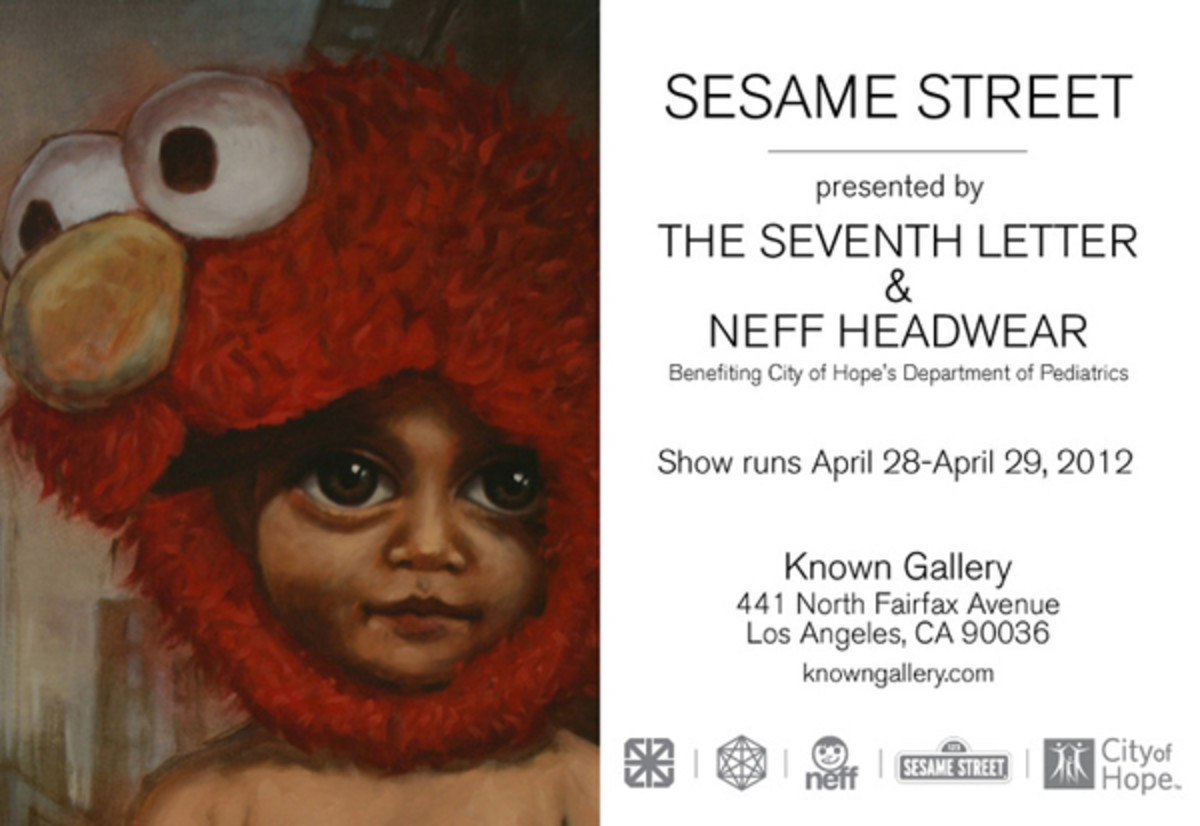 Neff & The Seventh Letter Present: Sesame Street @ Known Gallery ...