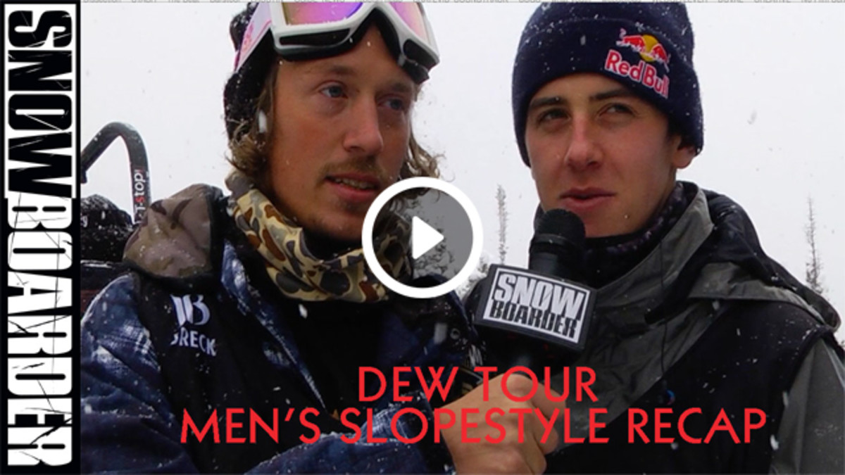 2016 Dew Tour Men's Slopestyle Recap