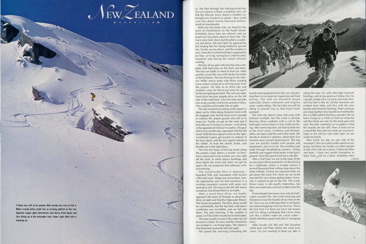 R.I.P. Jean Nerva, A Carving Legend - Snowboarder