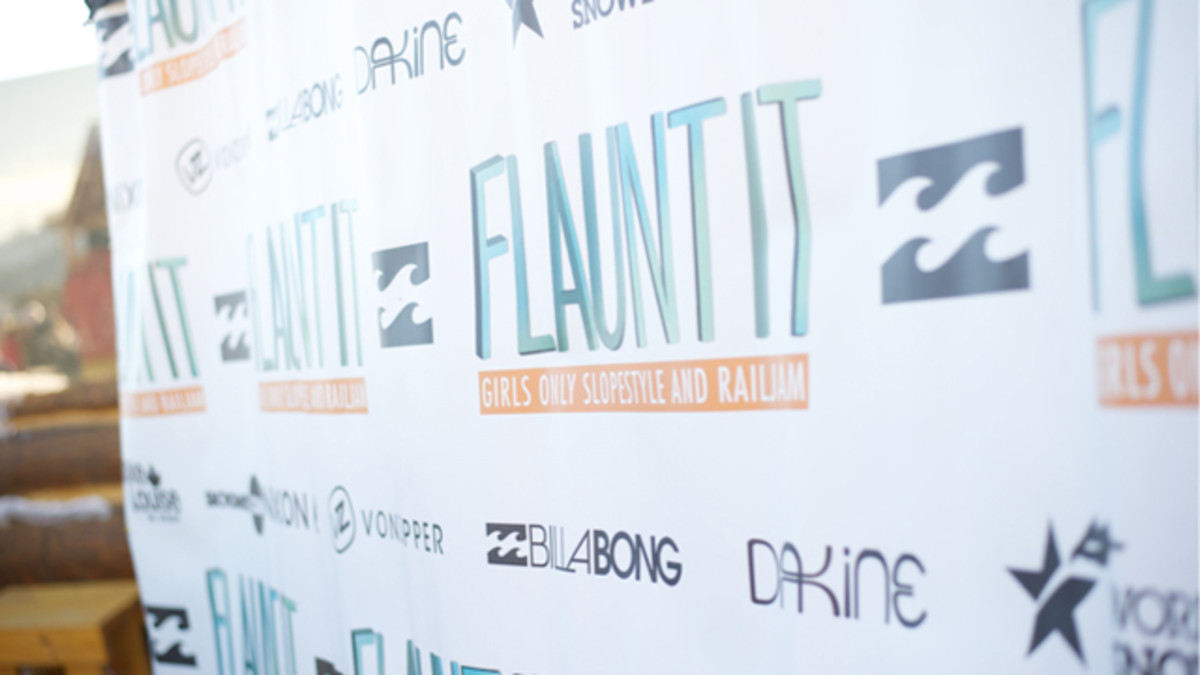 BILLABONG FLAUNT IT HITS LAKE LOUISE