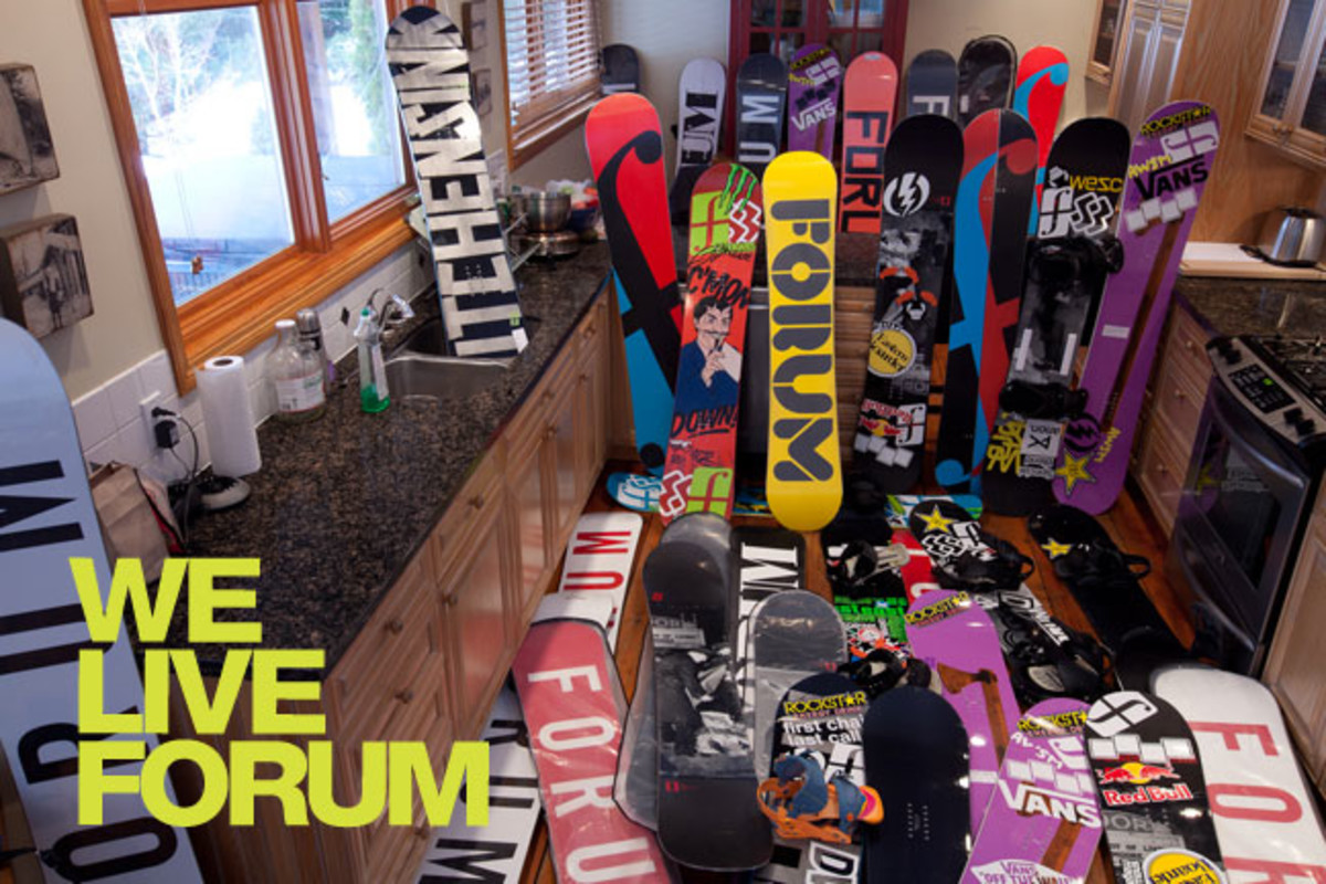 We Live Forum – Mission Objectives - Snowboarder