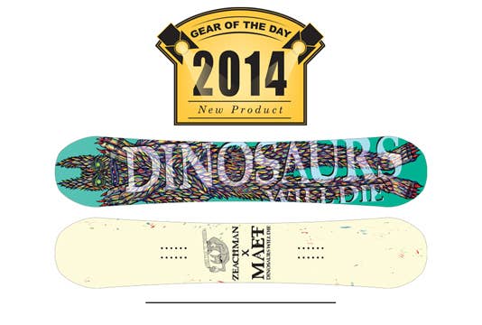 Gear of the Day: DWD The Maet Snowboard