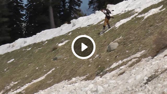 JUST:squallywood - Late Season Park Laps at Squaw