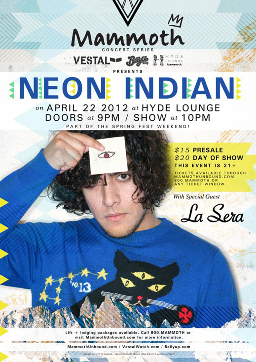Splash into Spring at Mammoth: Neon Indian Concert - Snowboarder