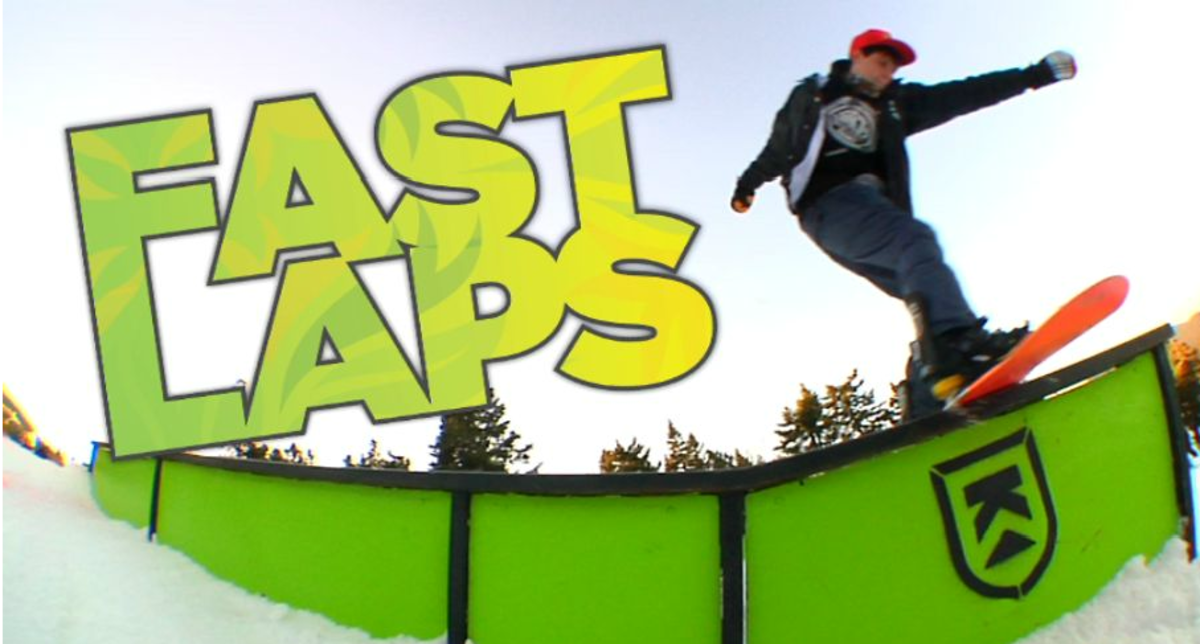 Fast Laps 1 - Snowboarder