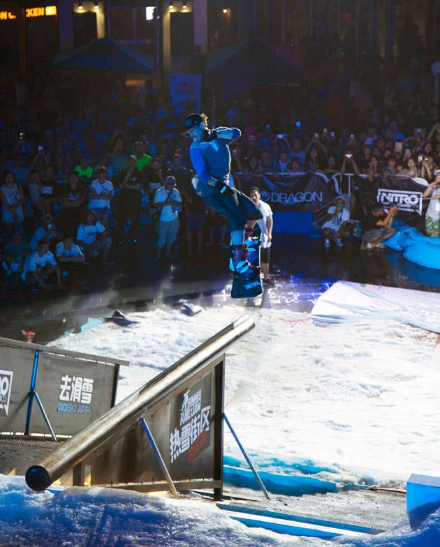 Eric Beauchemin Wins The Inaugural Edition Of The Beijing Summer Rail Jam