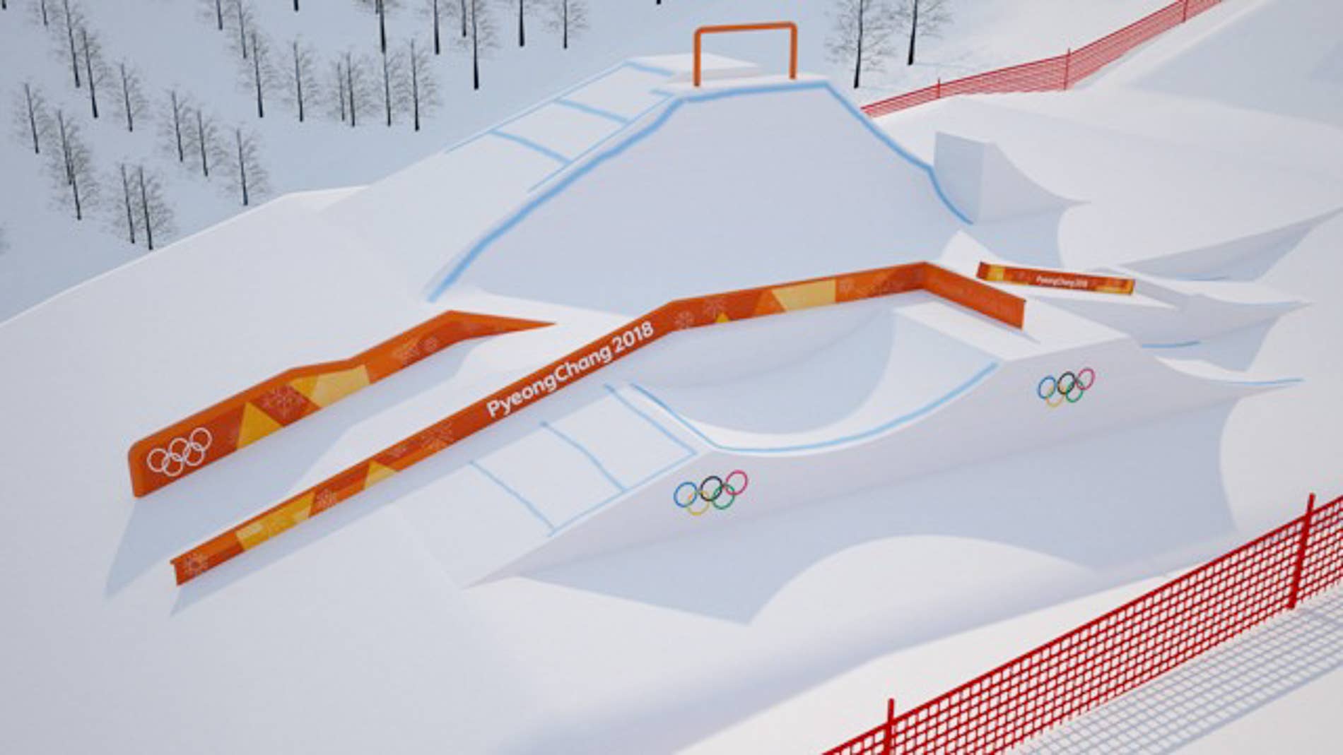 2018 Winter Olympic Slopestyle Course Preview - Snowboarder