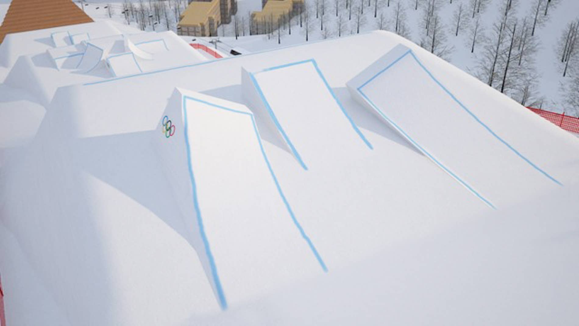 2018 Winter Olympic Slopestyle Course Preview - Snowboarder