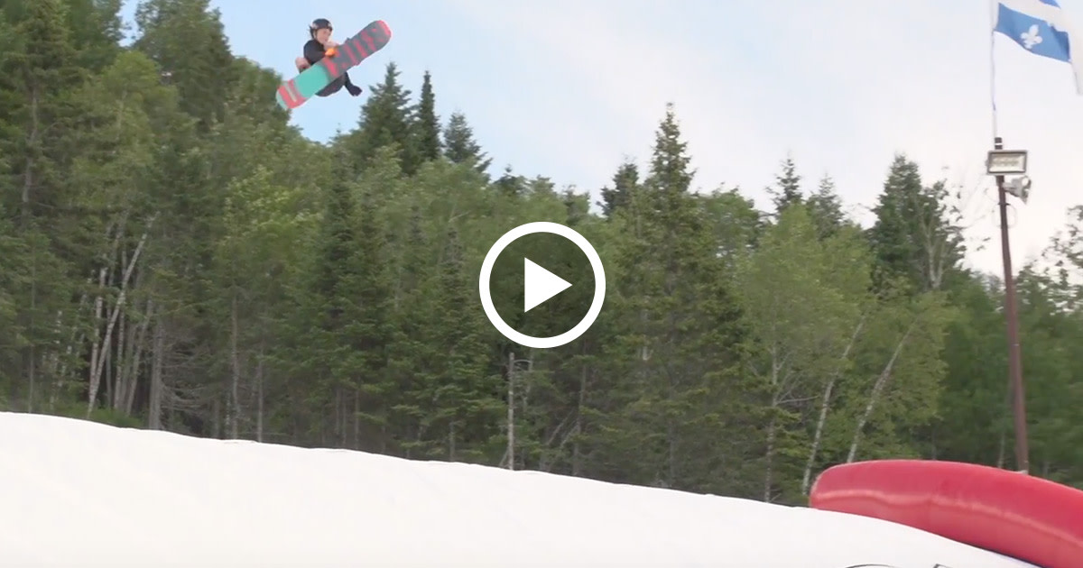 New Slopestyle Progression AirBag Lands at Maximise