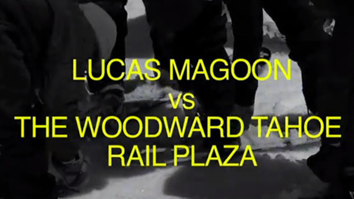 Lucas Magoon vs. the Woodward Rail Plaza at Superpark 17