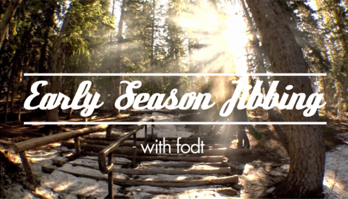 Early Season Jibbing: Dylan Thompson & Friends - Snowboarder