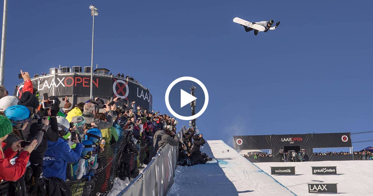 LAAX Open 2017 Halfpipe Finals - Winning Runs