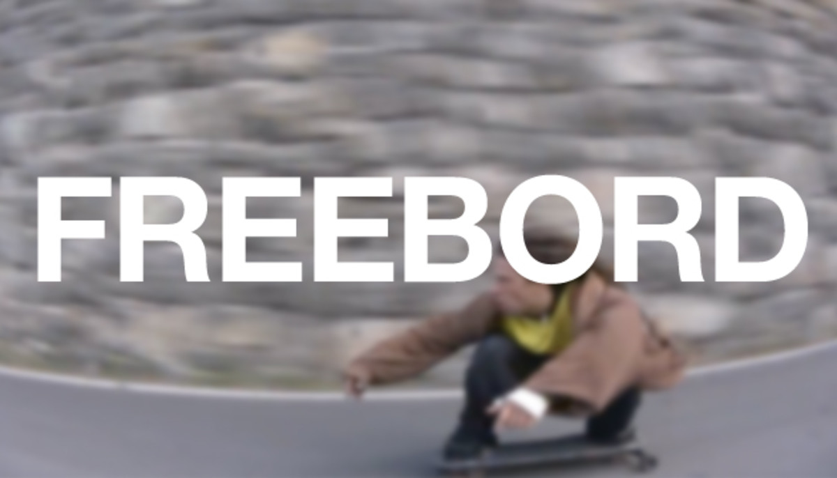 Freebord Team in Austria - Snowboarder