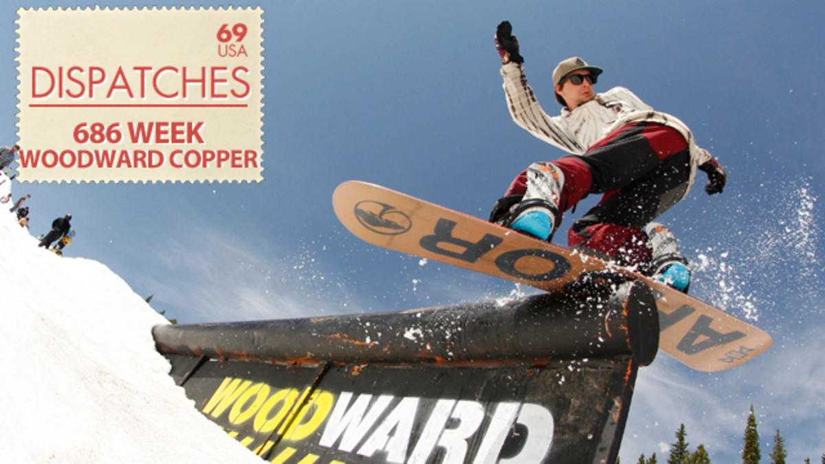 Dispatches: 686 Summer Boarding at Woodward Copper